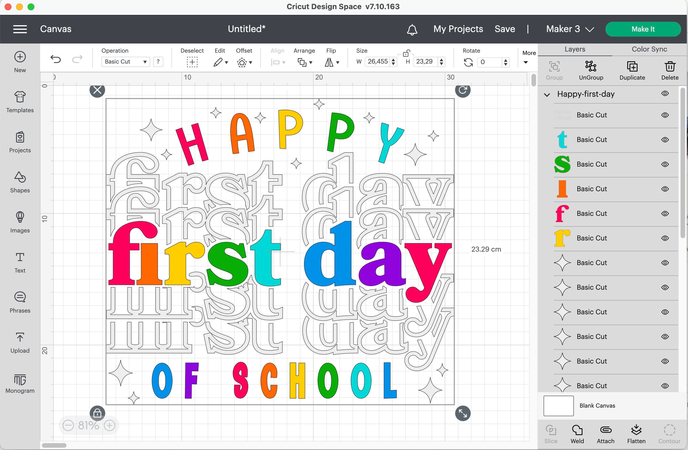 First Day of School SVG Happy First Day of School 1st Day of - Etsy