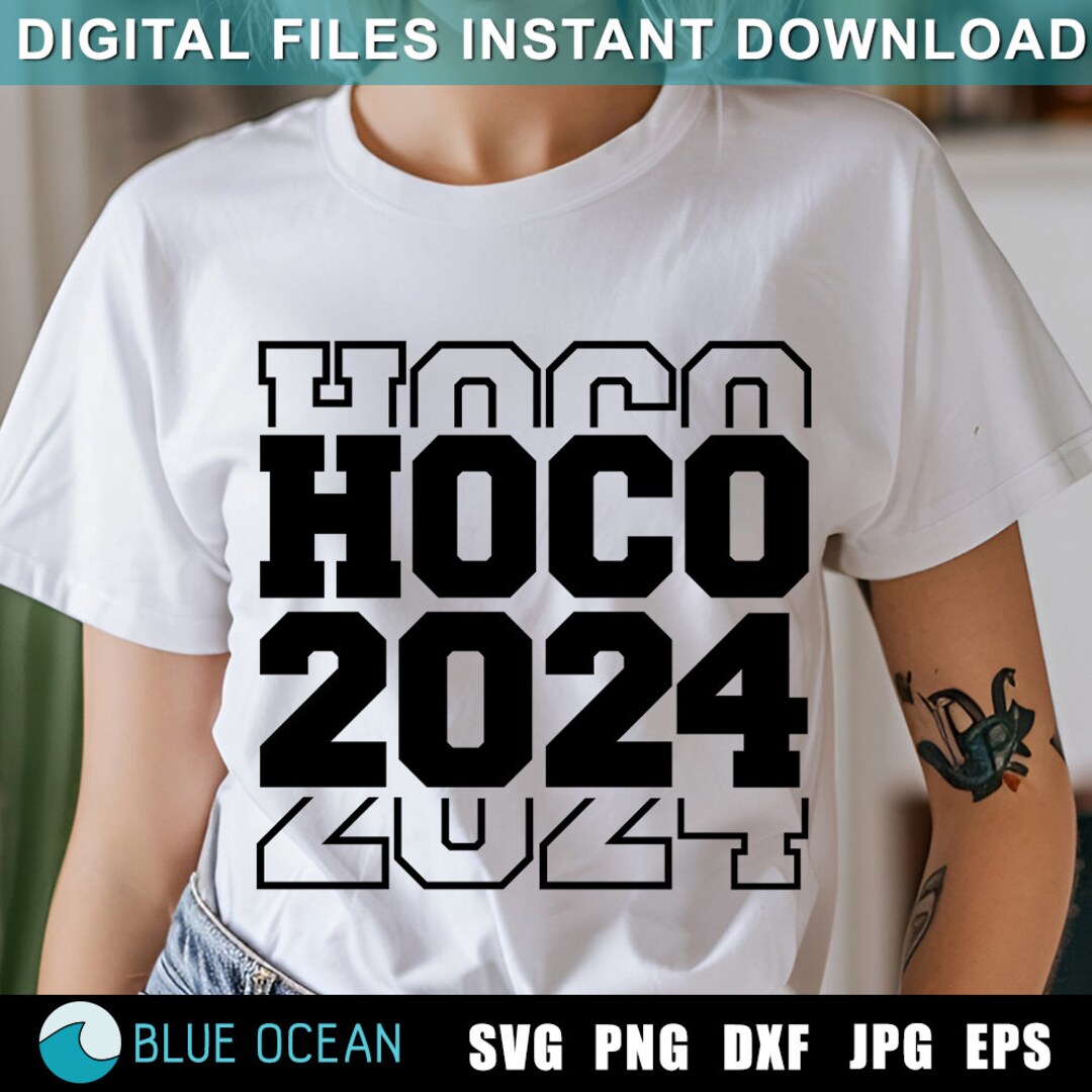 Hoco 2024 SVG, Homecoming 2024 SVG, Hoco Reunion Svg, Hoco shirt 2024 ...