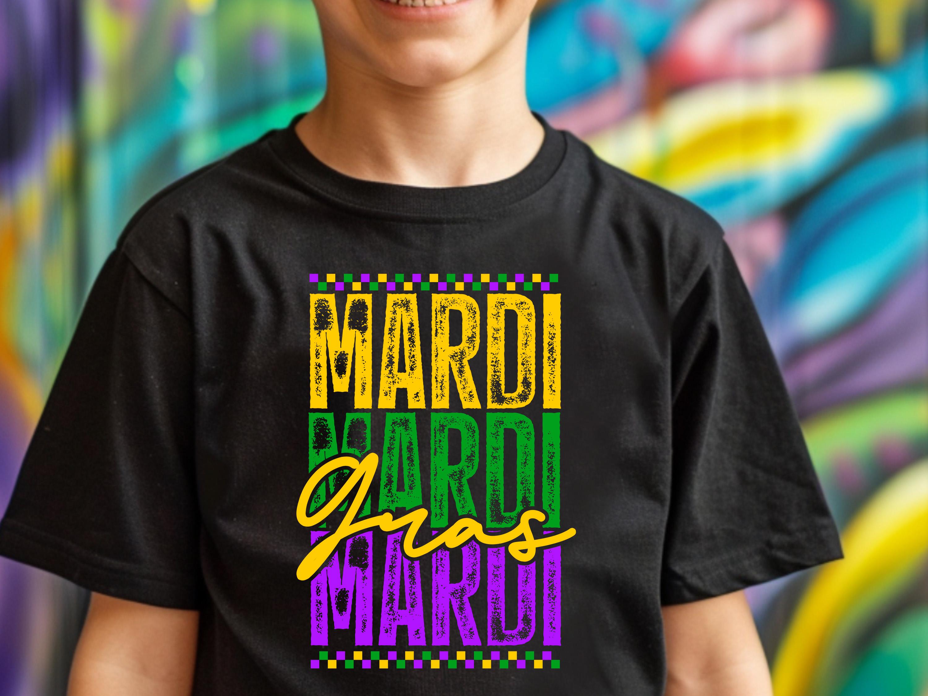 Mardi Gras PNG Bundle: Checkered Distressed Let the Good Times Roll ...