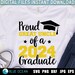 Proud Step Dad of a 2024 Graduate SVG, Graduation 2024 SVG, Graduate ...