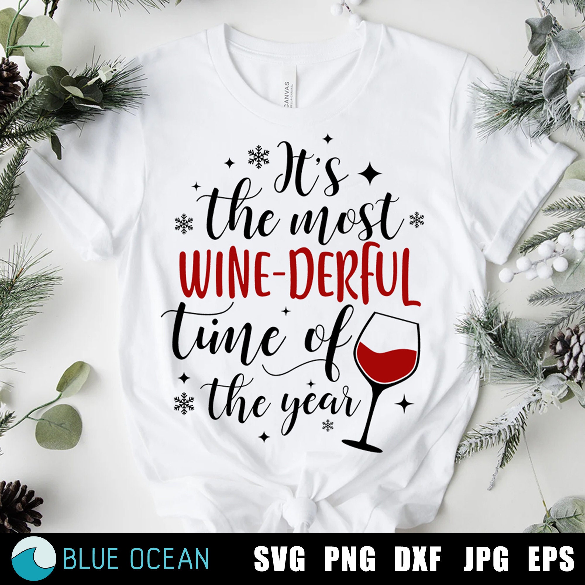 Its the Most Wine Derful Svg It's the Most WINE DERFUL | Etsy