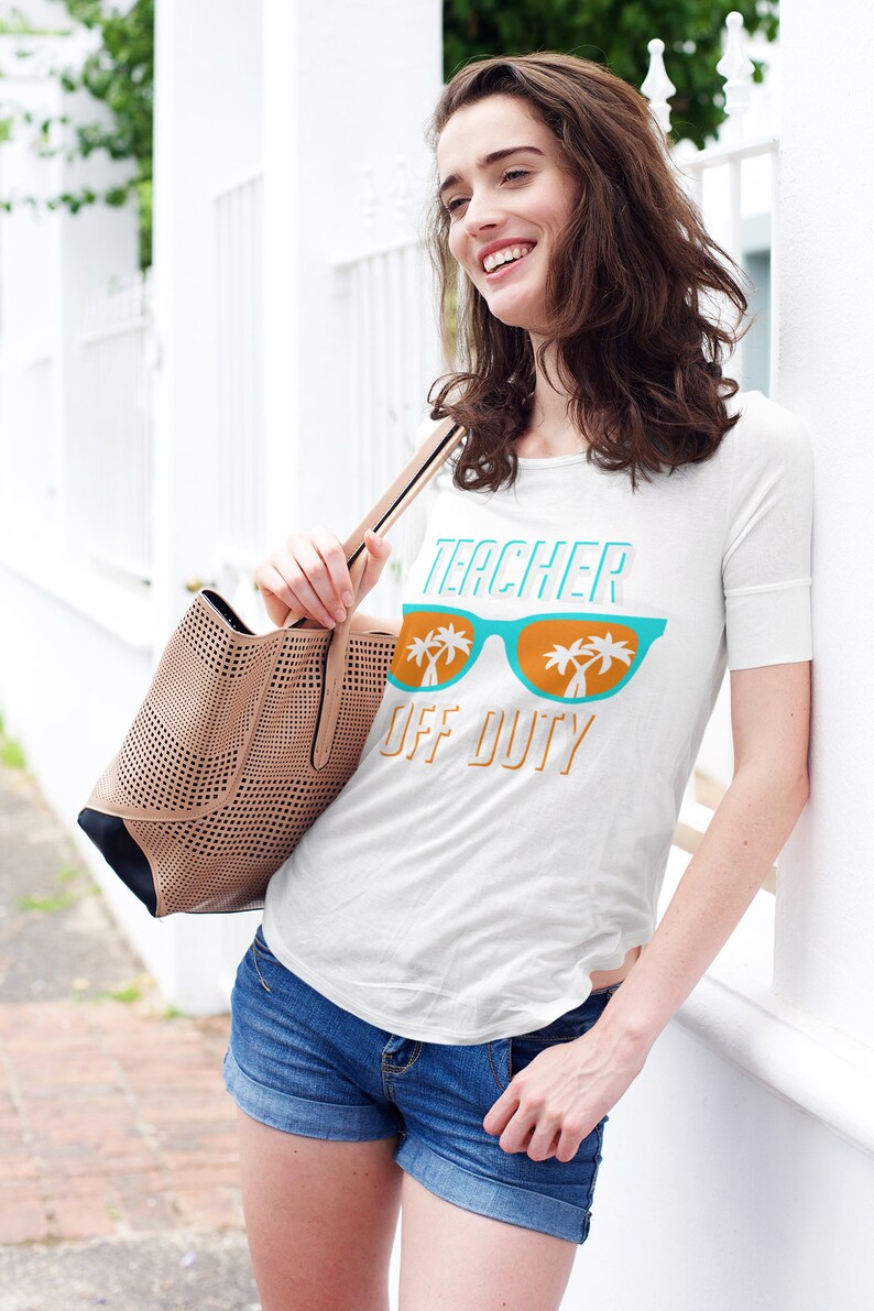 Teacher off Duty SVG, Summer Vacation Design (digital Download) - Etsy