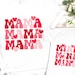 Mama Mini Valentine SVG Mama SVG Mini SVG Mom & Me Svg - Etsy