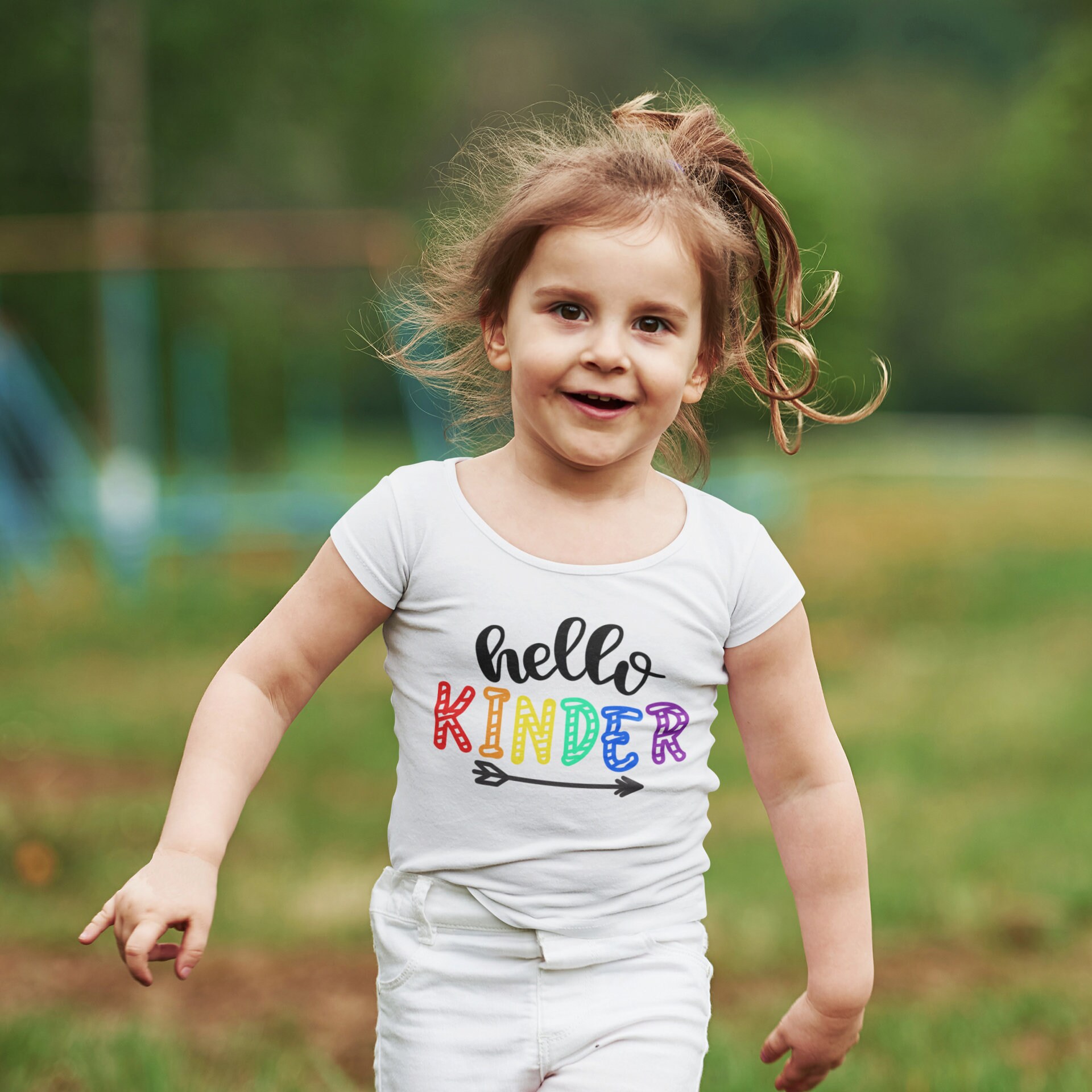 Hello Kinder SVG Back to School SVG First Day of School SVG - Etsy