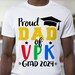 VPK Graduate 2024 Svg, VPK Grad 2024 Svg, Proud Mom VPK Grad, Proud Dad ...