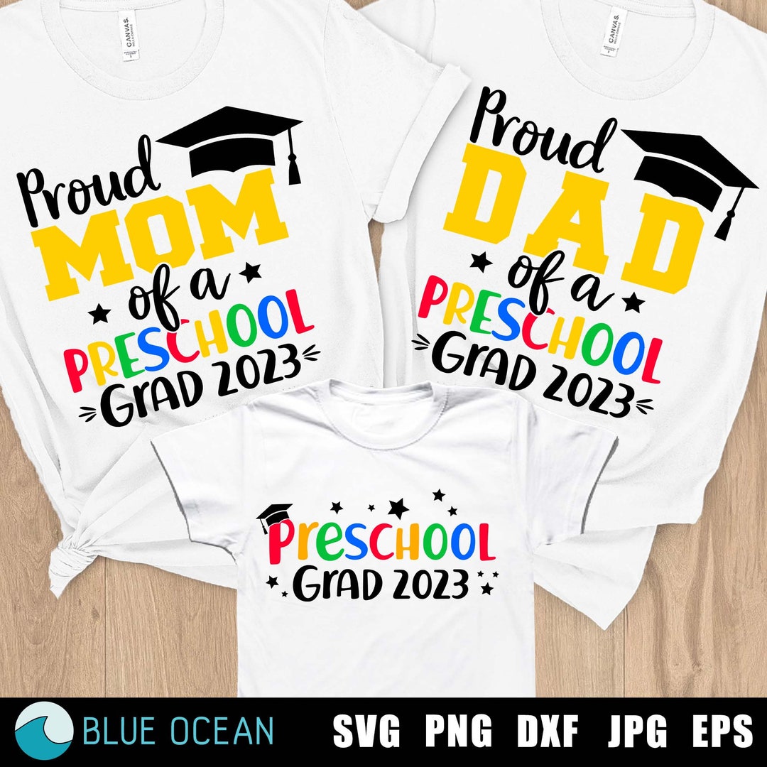 Preschool Grad 2023 SVG Preschool Graduate 2023 SVG Proud - Etsy España