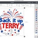 Back It up Terry SVG Put It in Reverse Svg 4th of July Svg - Etsy