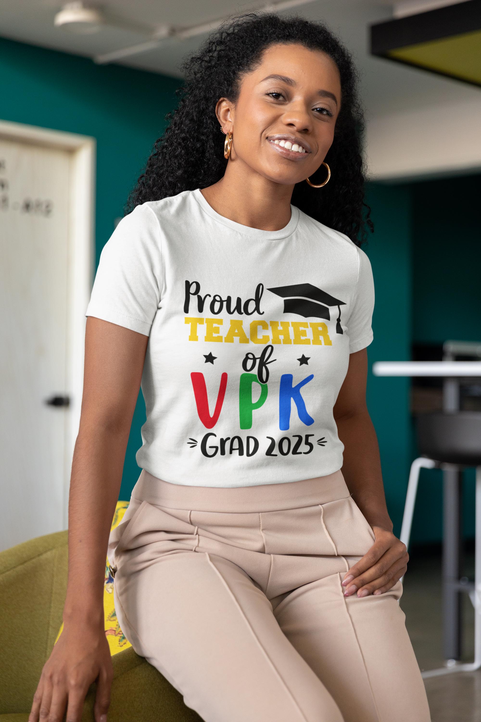 Proud VPK Teacher Svg, Proud VPK Teacher of 2025 Graduates Svg, VPK ...