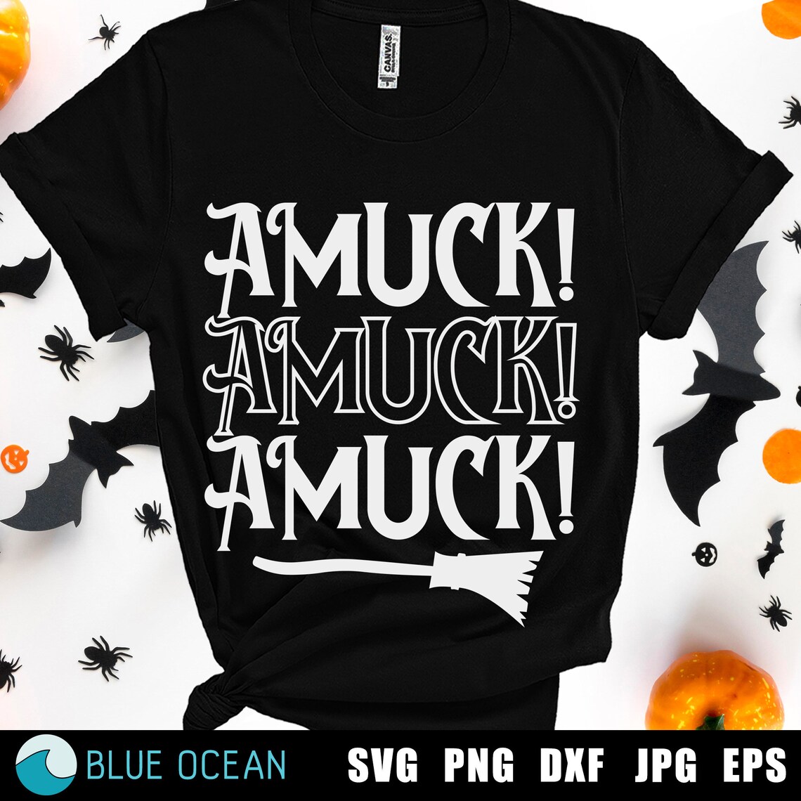 Amuck Amuck Amuck Svg Sanderson Sisters Hocus Pocus SVG - Etsy