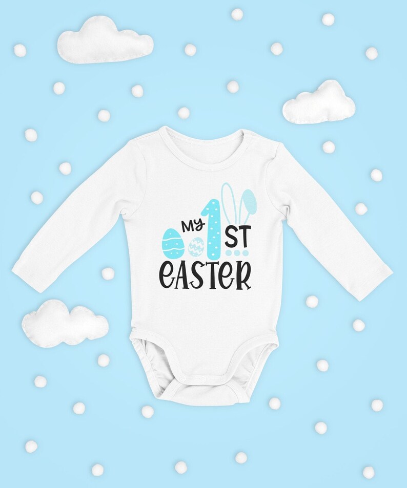 My 1st easter boy SVG My first easter SVG Easter boy bunny | Etsy