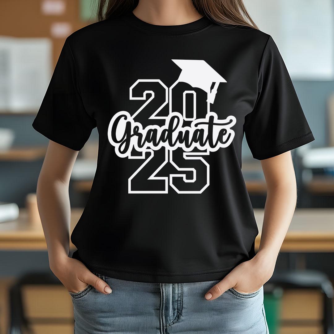 Graduate 2025 SVG, Graduation 2025 SVG, Graduation Shirt 2025, Graduate ...
