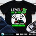 Level 5 Unlocked Birthday Svg, 5th Birthday Boy Gamer Svg, Gamer ...