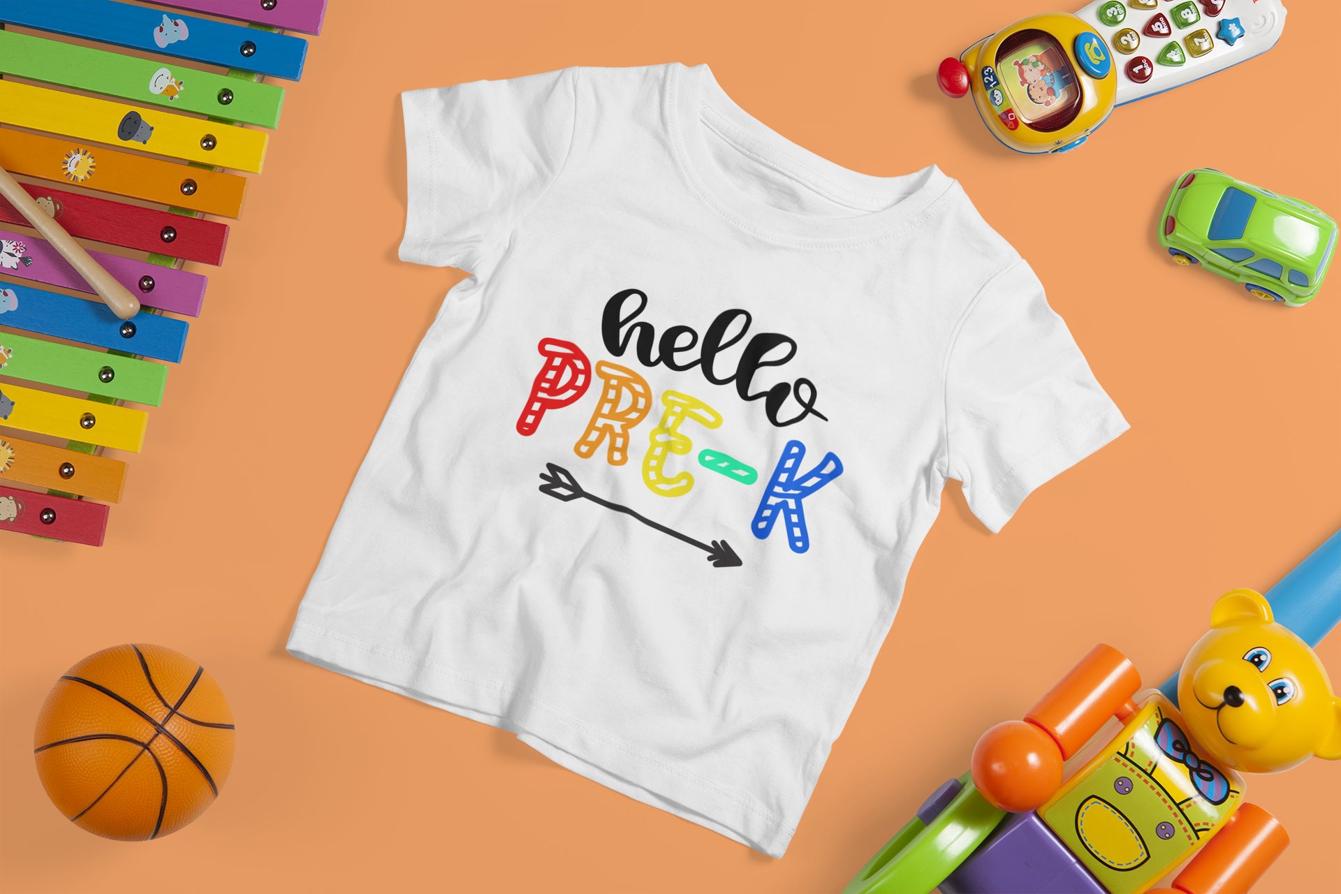 Hello Pre-k SVG Back to School SVG Prek Svg First Day of | Etsy
