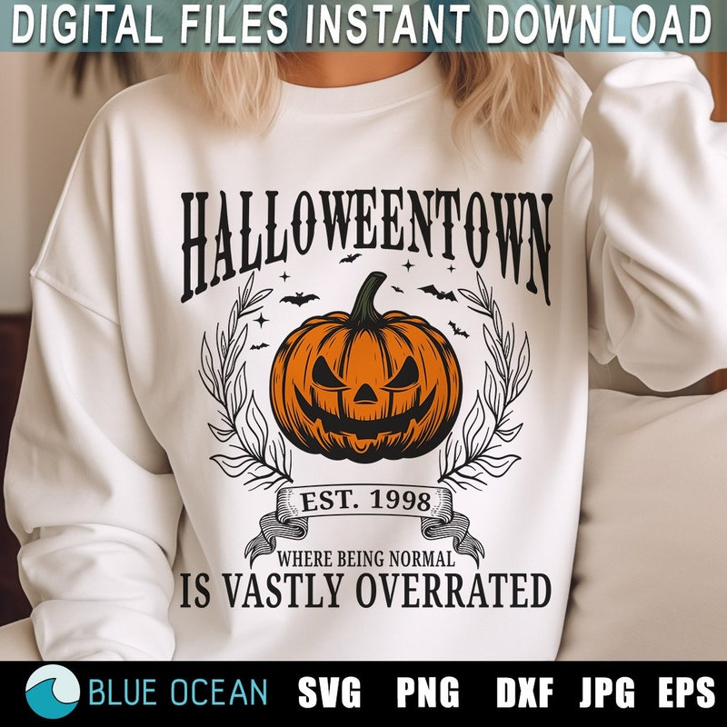 Halloween Town Clip - Etsy