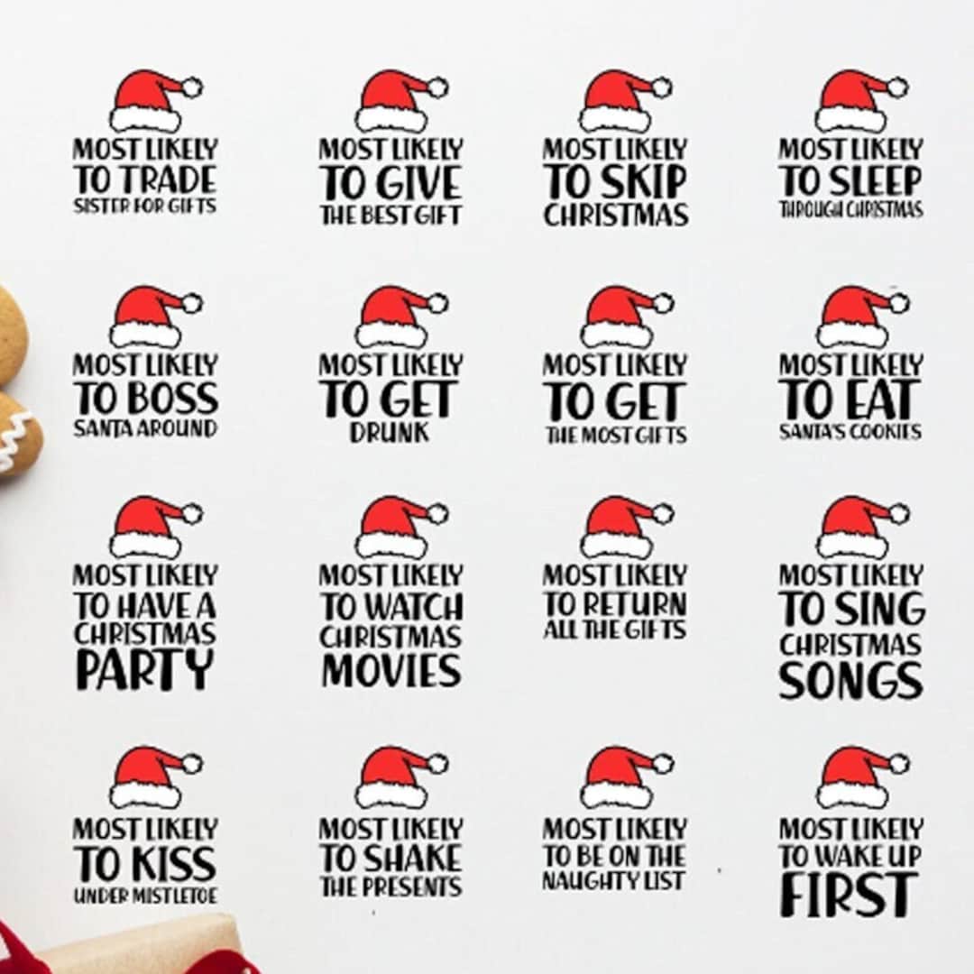 Most Likely to Christmas SVG, Most Likely to Christmas Bundle Svg ...