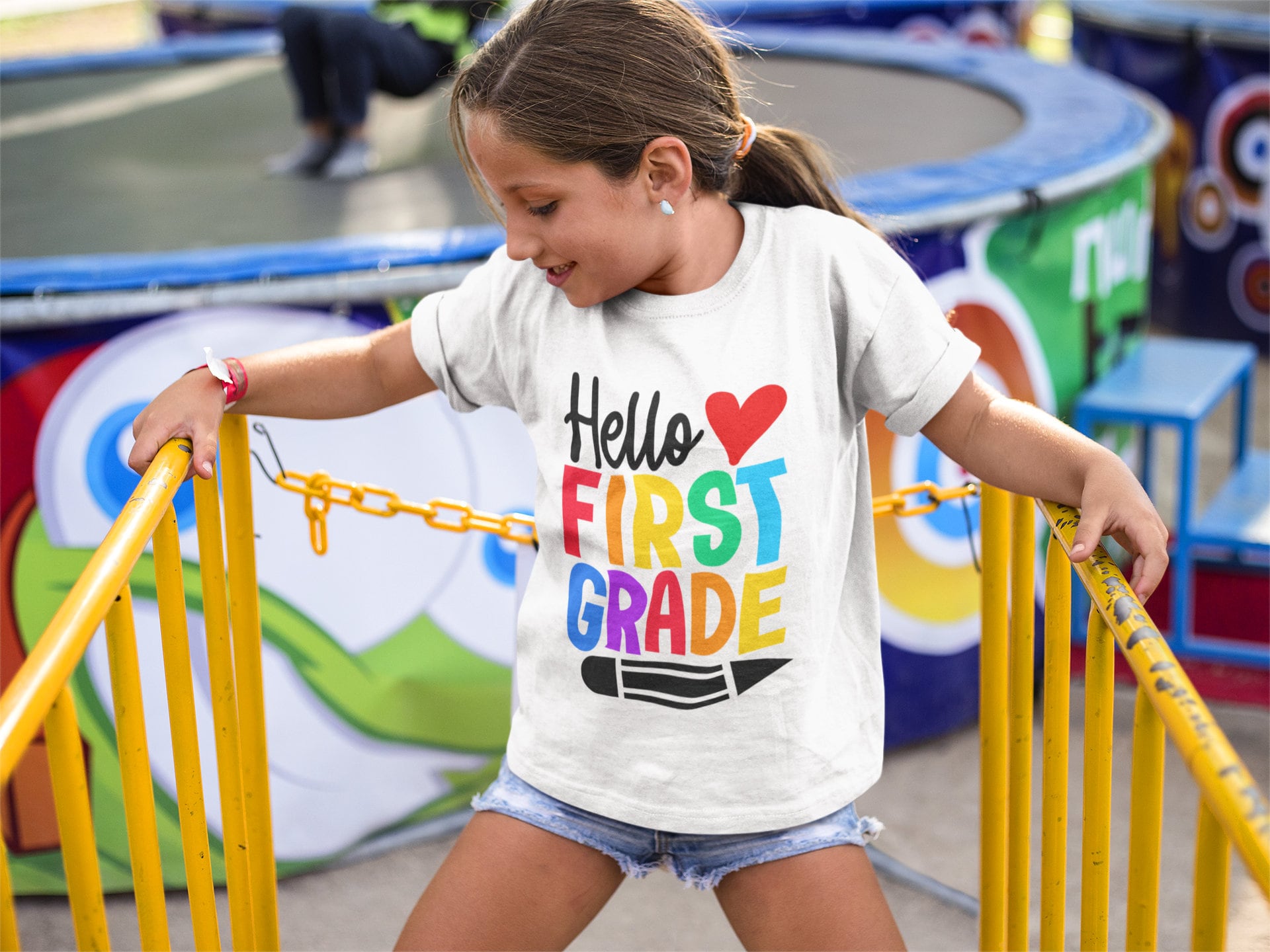 Hello First Grade SVG 1st Grade SVG Back to School Svg 1st - Etsy