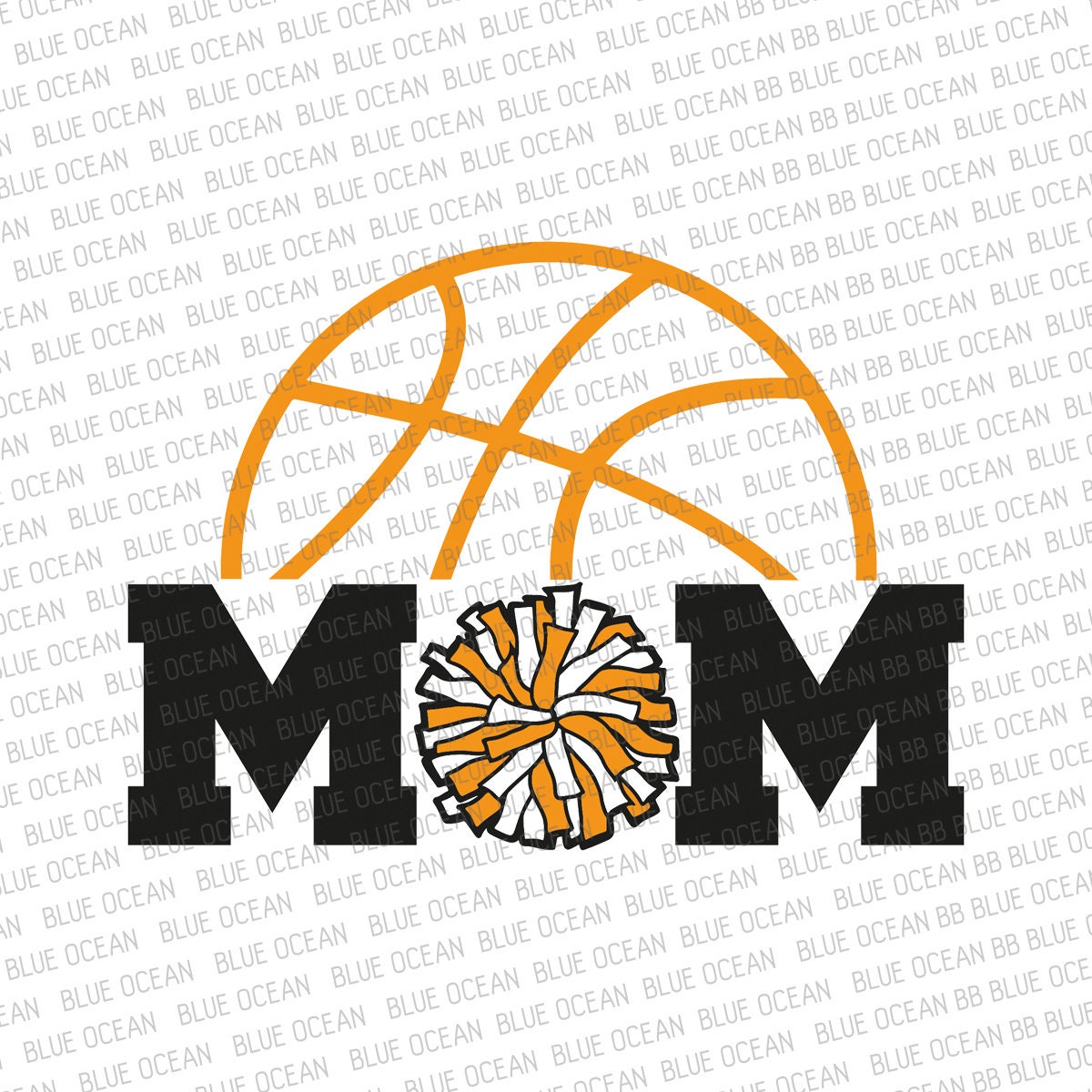 Basketball Mom SVG Basketball Cheer Mom Basketball SVG | Etsy