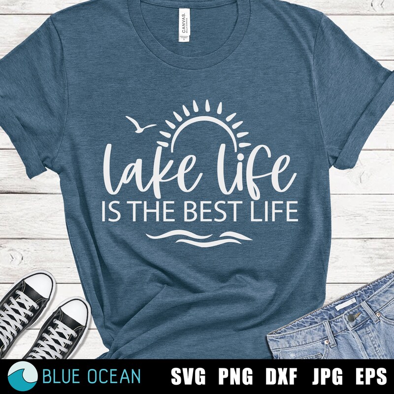 Lake Life Svg - Etsy