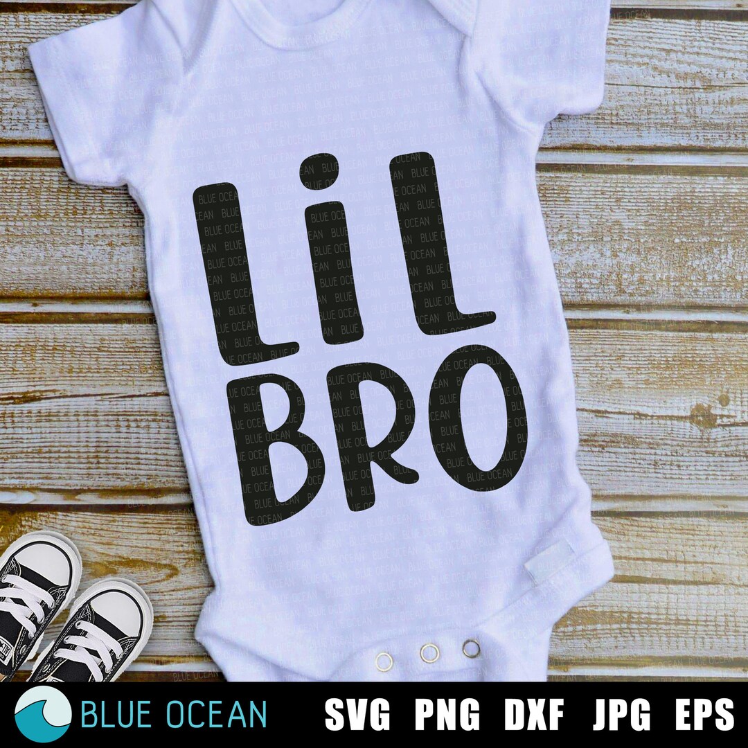 Lil Bro SVG, Little Brother SVG, Brother SVG, Cricut Svg Files - Etsy