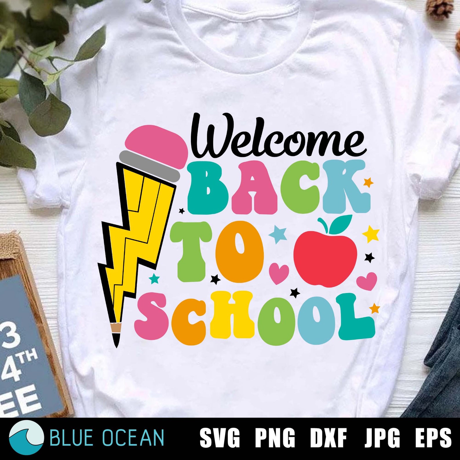 Back to School SVG Welcome Back to School Svg 1st Day of - Etsy