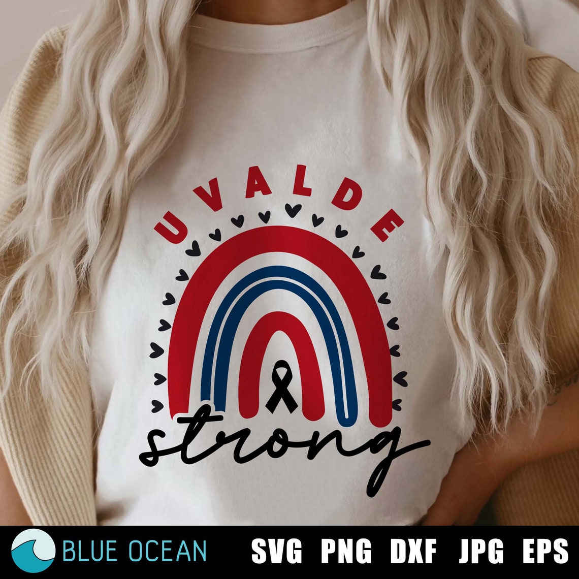 Uvalde Strong SVG Uvalde SVG Pray for Texas SVG Pray for - Etsy