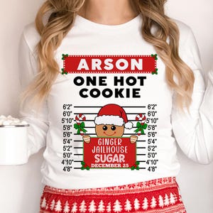 Gingerbread Inmate Christmas SVG Bundle: Funny Matching Group Designs ...