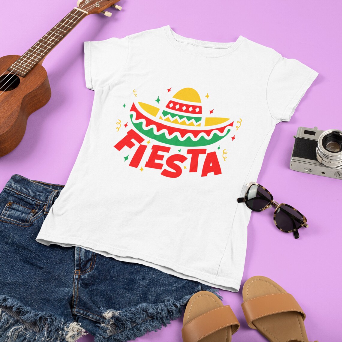 Fiesta SVG Cinco De Mayo SVG Mexico Cut Files Mexican Hat | Etsy