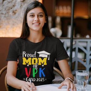 Proud VPK Mom Svg, Proud Mom of a VPK Graduate 2025 Svg, VPK Mom Svg ...