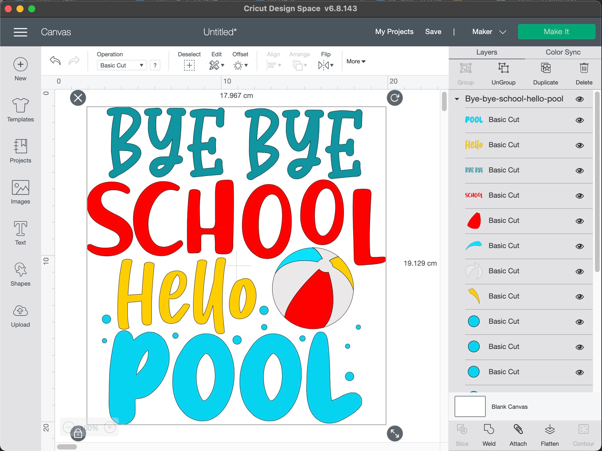 Bye bye school hello pool SVG Summer vacations SVG Hello | Etsy