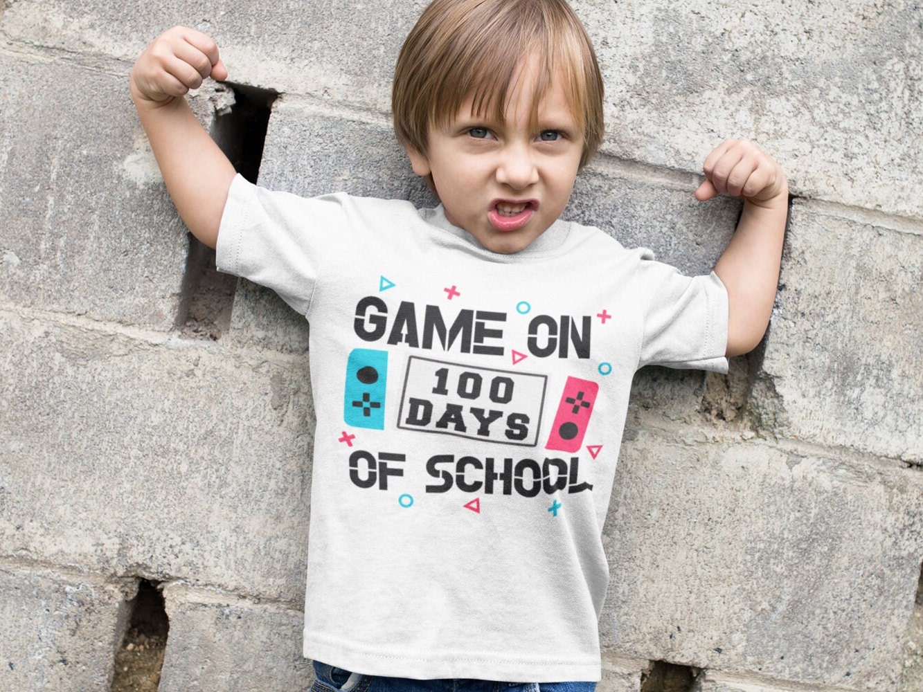 Game on 100 Days of School SVG, 100 Days Boys SVG, 100 Days Video Game ...