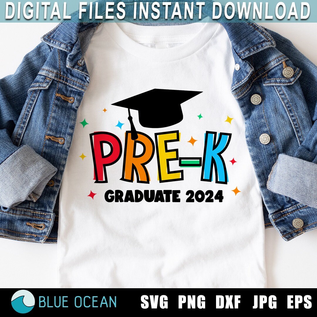 Pre-k Graduate 2024 SVG, Pre-k Grad 2024 SVG, Pre-k Graduation 2024 ...