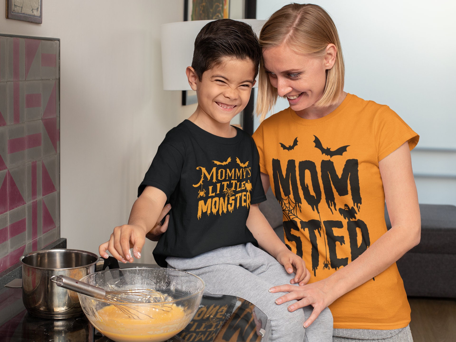 Mommy's Little Monster SVG Cut Files: Funny Halloween Shirt (digital ...