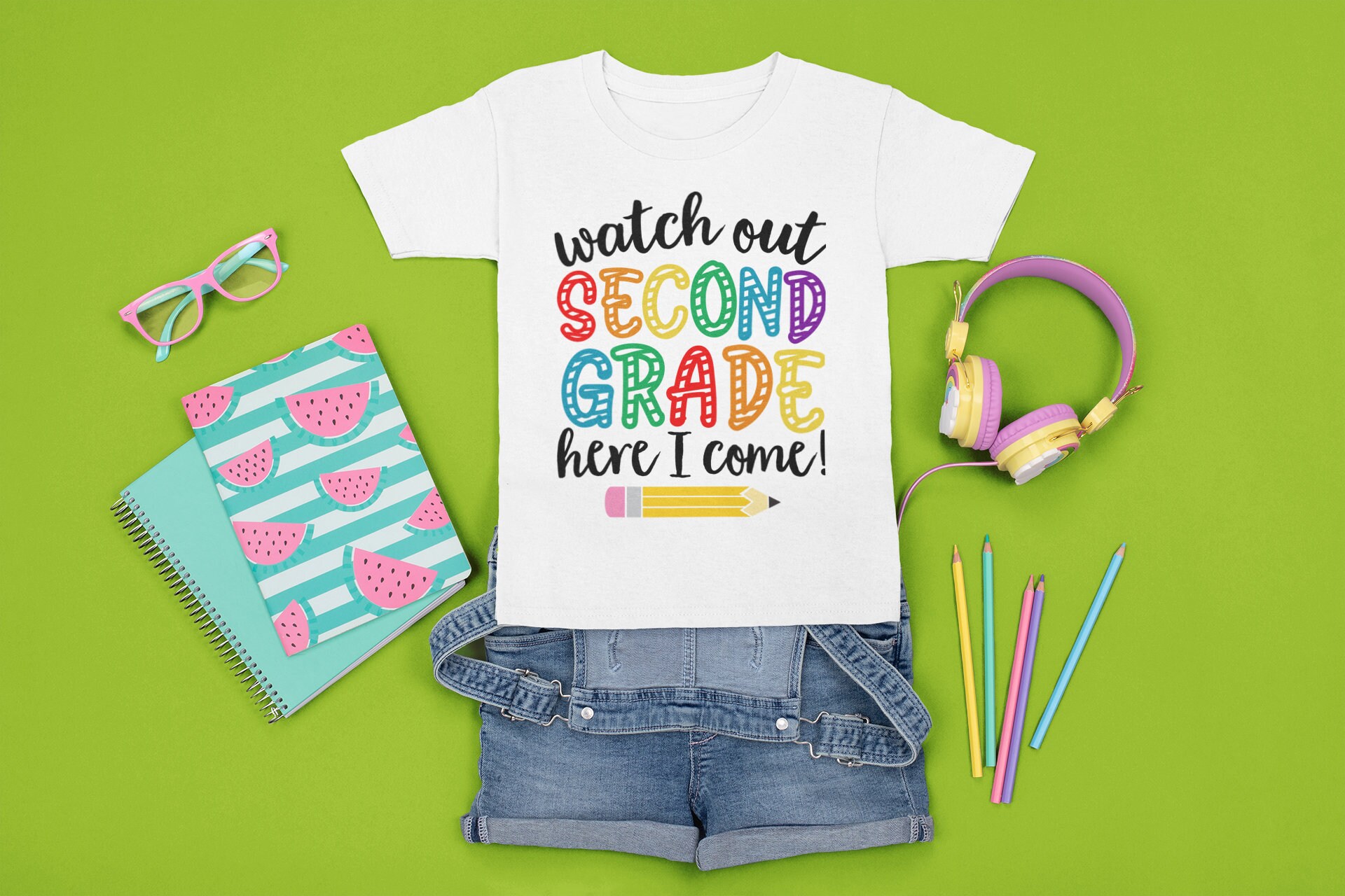 Watch out second grade here I come SVG Back to school SVG | Etsy