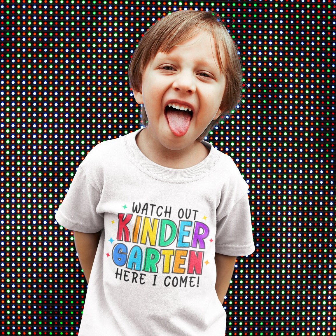 Watch Out Kindergarten Here I Come SVG, Kindergarten SVG, Kindergarten ...