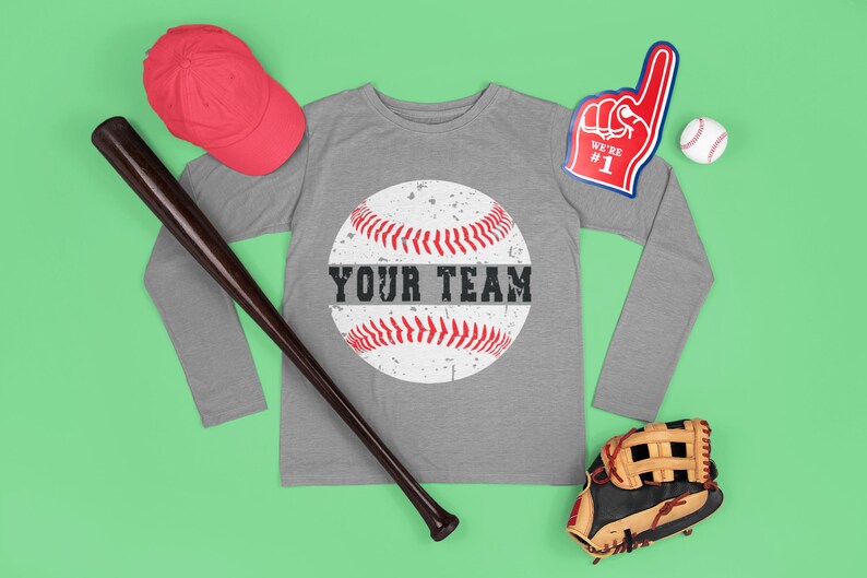 Split Baseball SVG Baseball Monogram SVG Baseball Team Cut - Etsy