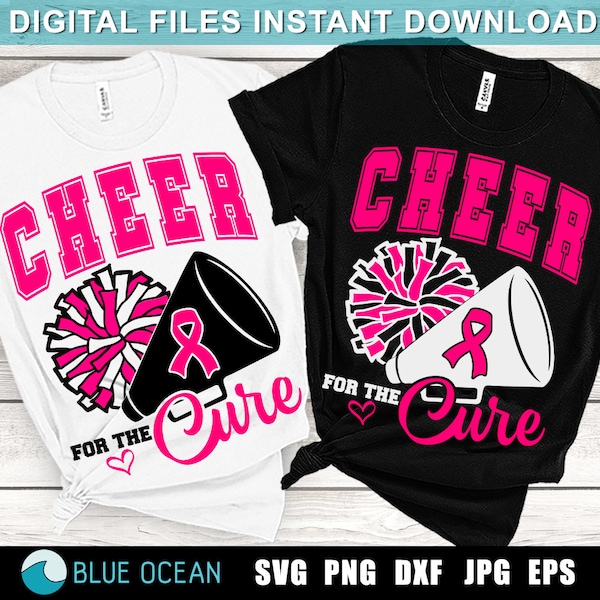 Cheerleading Breast Cancer Shirt - Etsy