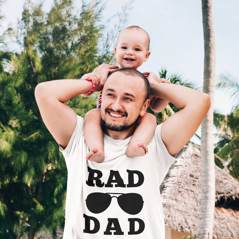 Rad Dad SVG Rad Like My Dad Svg Funny Fathers Day Svg Daddy - Etsy