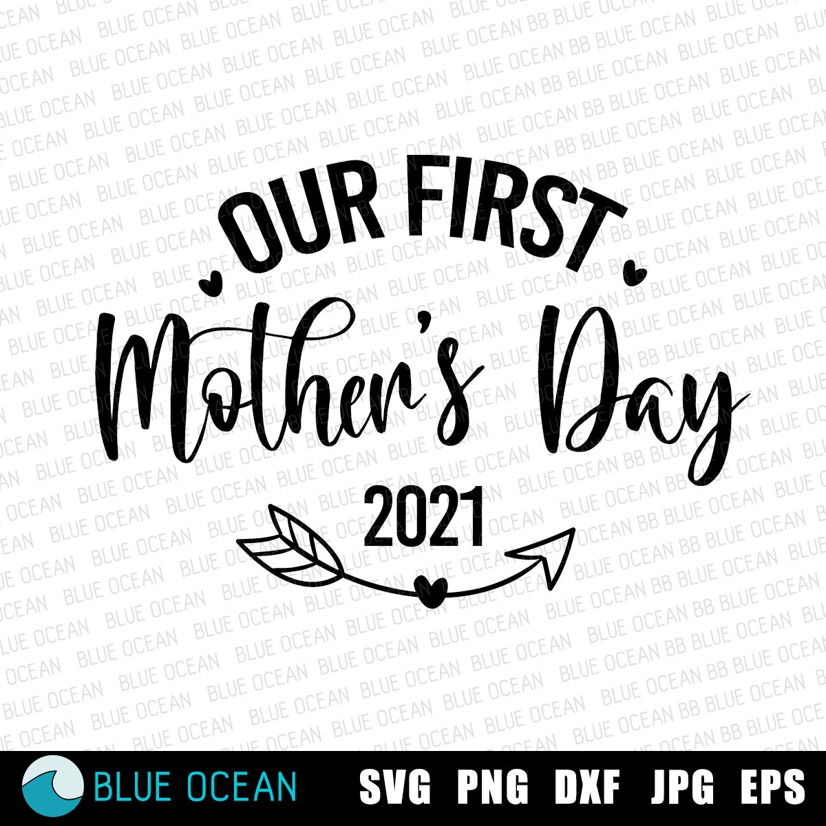Our first mothers day SVG Mom and baby SVG 1st Mothers day | Etsy