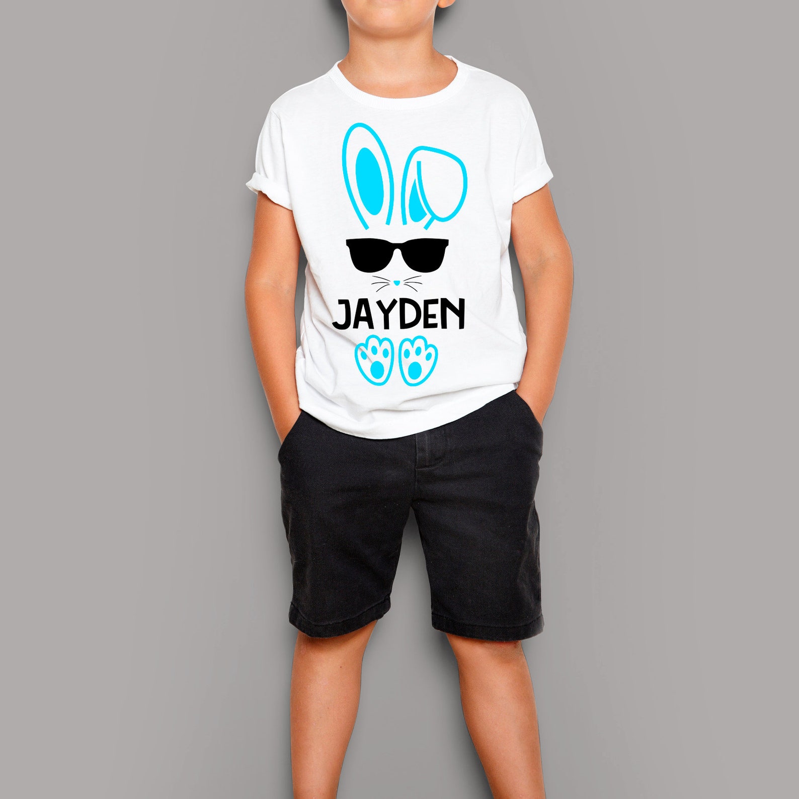 Easter Boy SVG Easter Boy Bunny SVG Cool Easter Bunny - Etsy