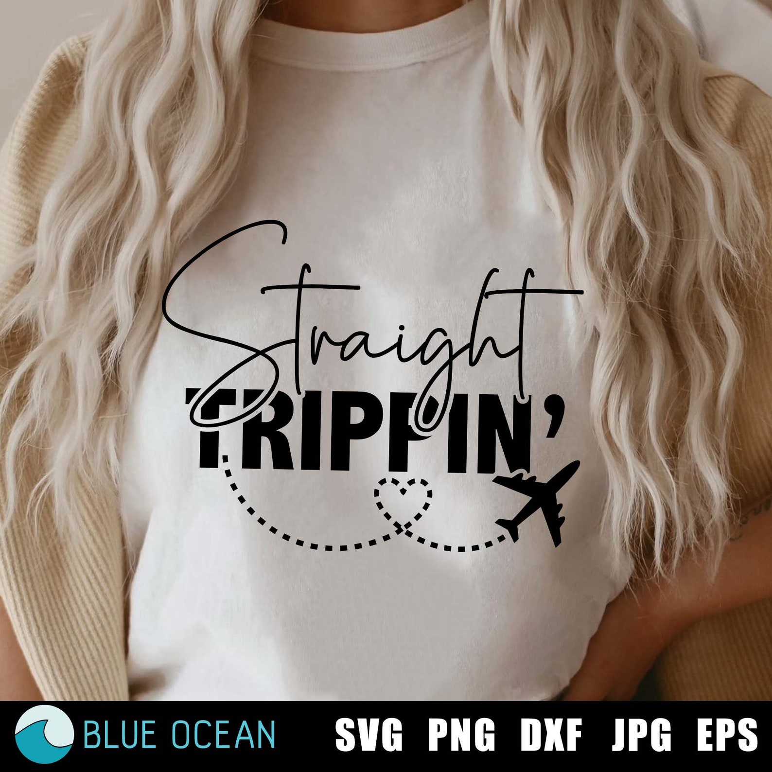 Straight Trippin SVG, Travel Svg, Vacation Svg, Vacation Shirt Svg ...