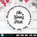 Giving Plate Svg, Cookie Plate Svg, Christmas SVG, Sharing Plate Svg - Etsy