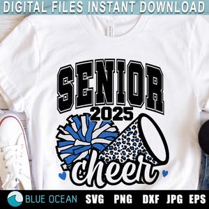 Senior 2025 Cheer Mom SVG: Graduation Design (digital Download) - Etsy