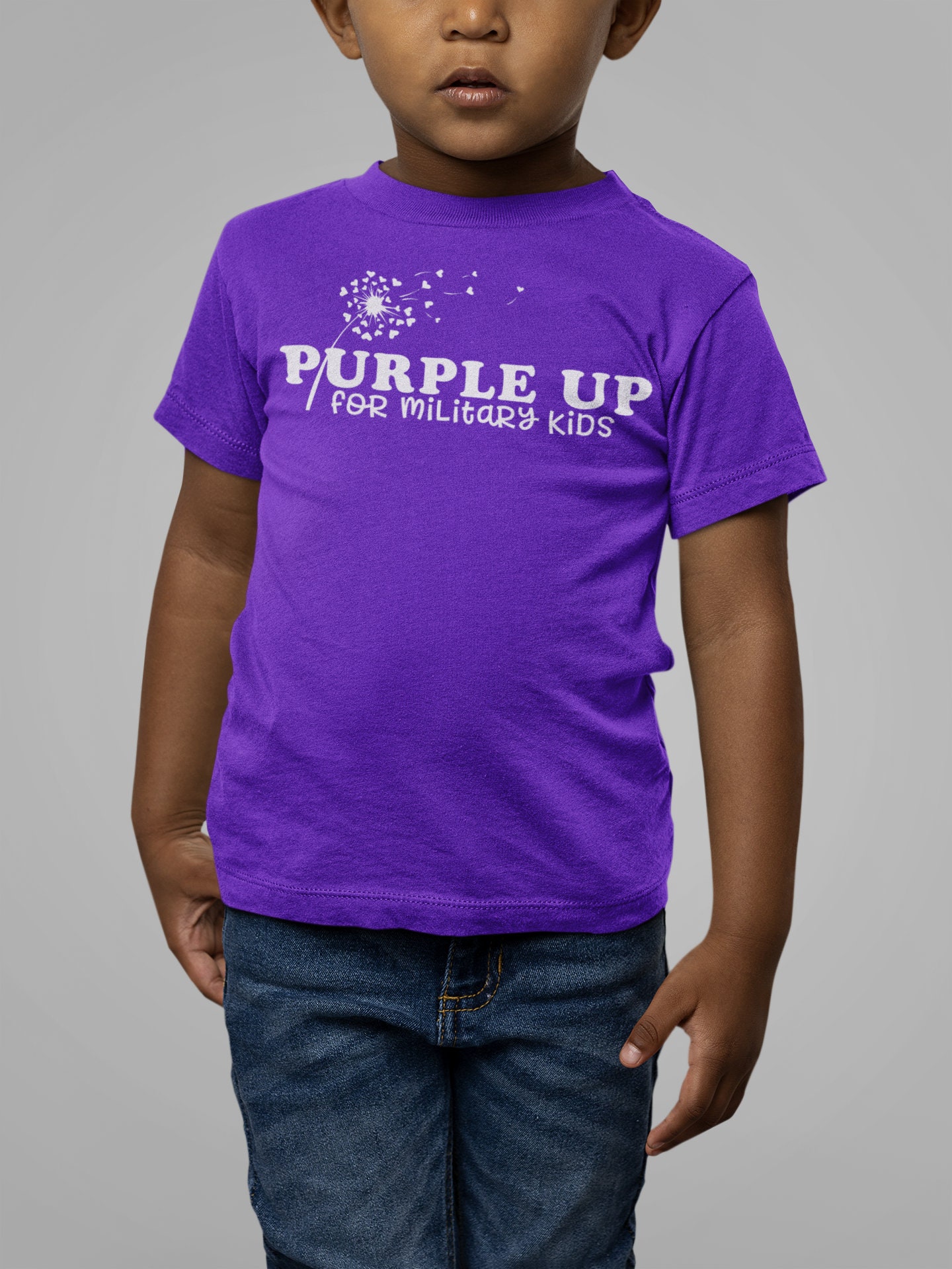 Purple up SVG Purple up for Military Kids SVG Month of - Etsy