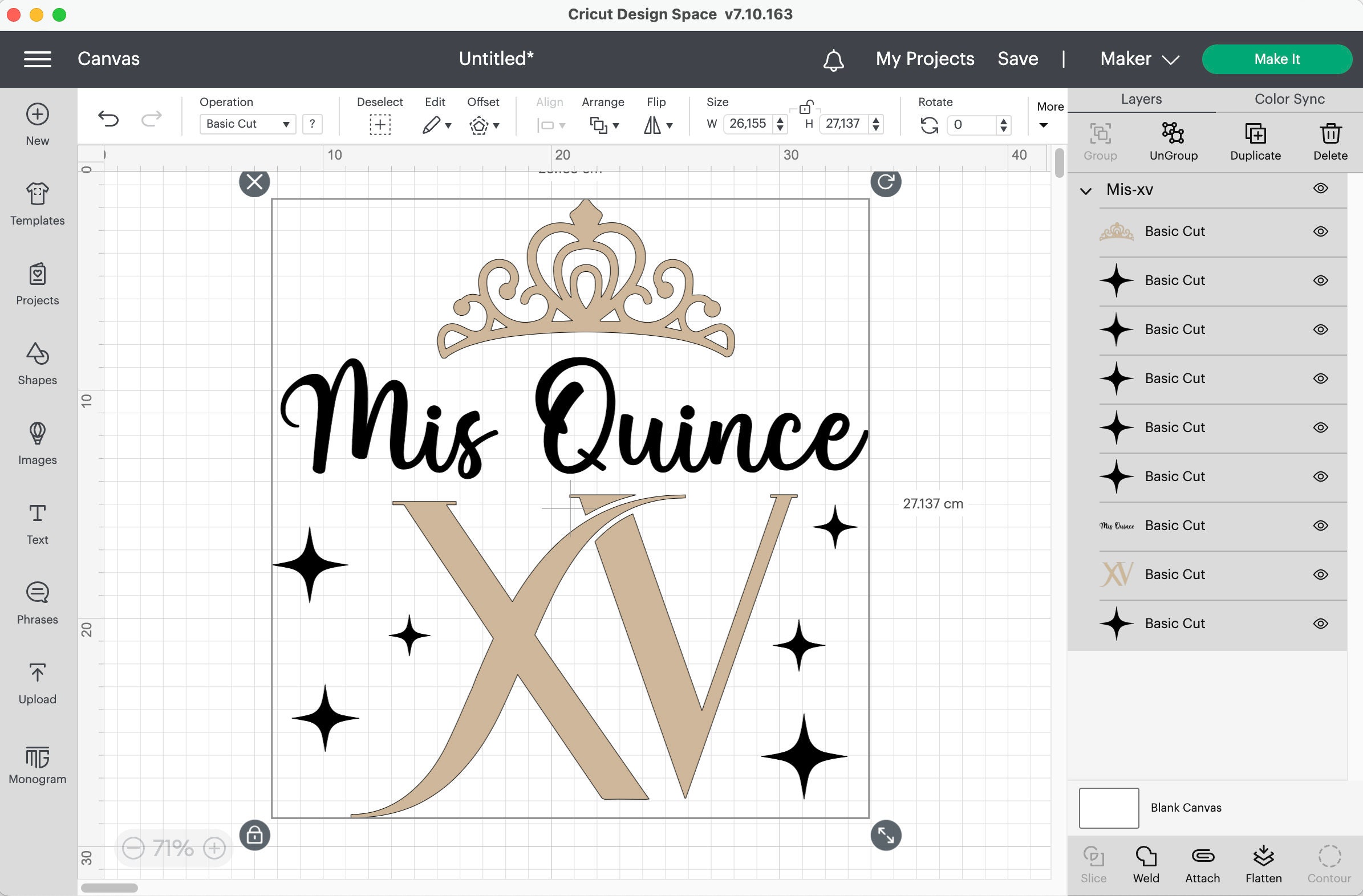 Mis Quince SVG Mis Quince Squad SVG Mis XV Svg Quinceañera - Etsy UK