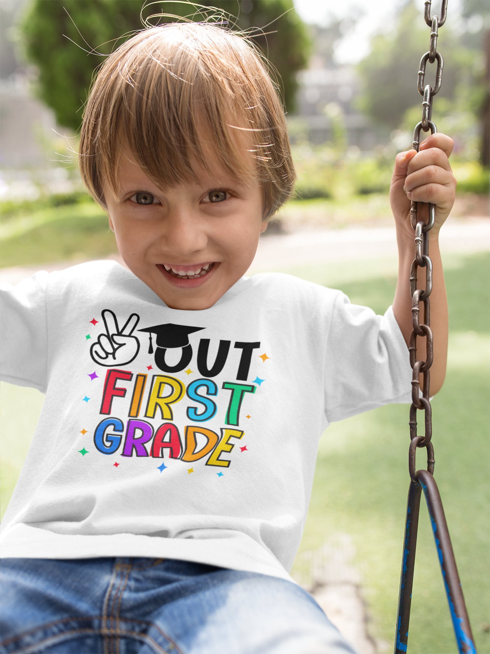 Peace Out First Grade SVG, Last Day of School SVG, End of School SVG ...