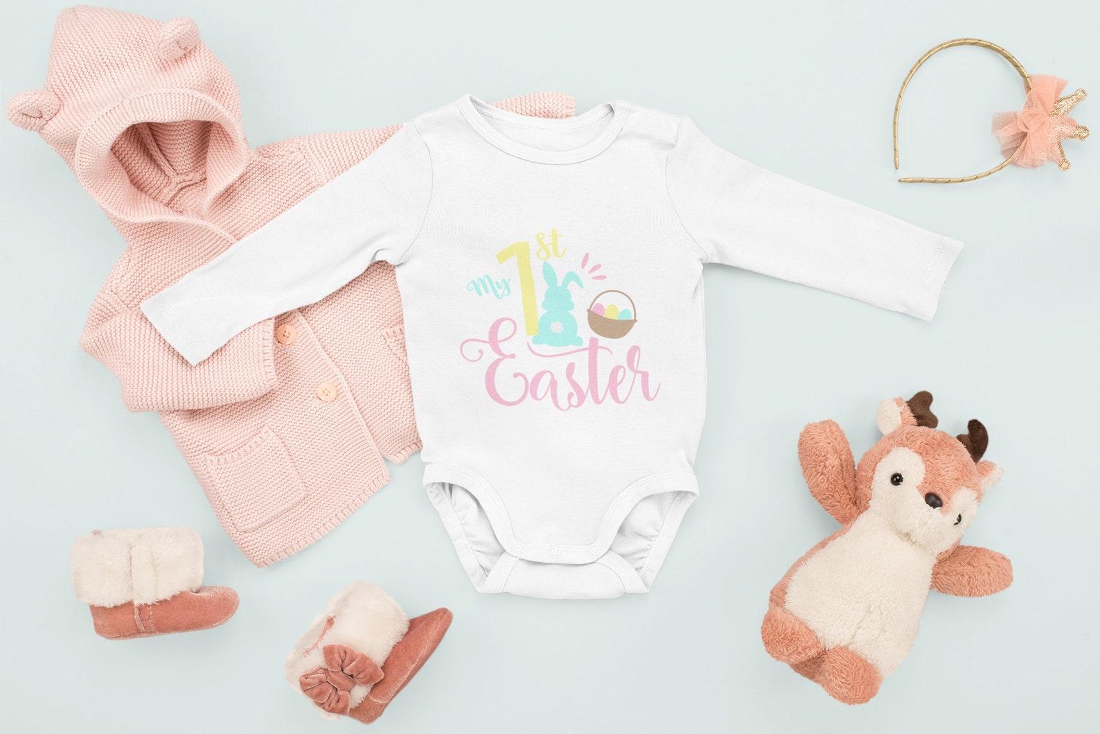 My 1st Easter SVG Easter Cut Files My First Easter SVG - Etsy