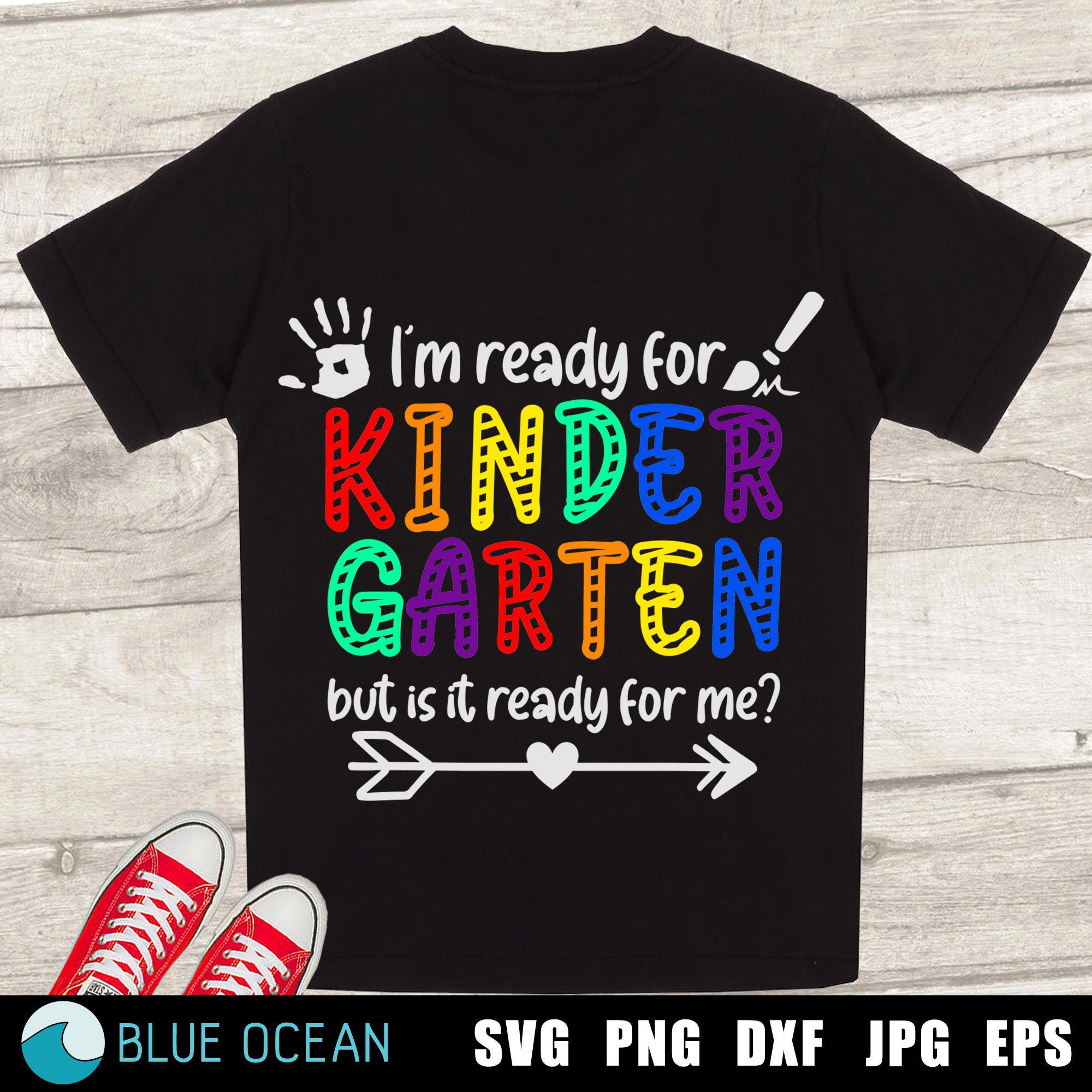 Kindergarten SVG I'm ready for Kindergarten but is it | Etsy