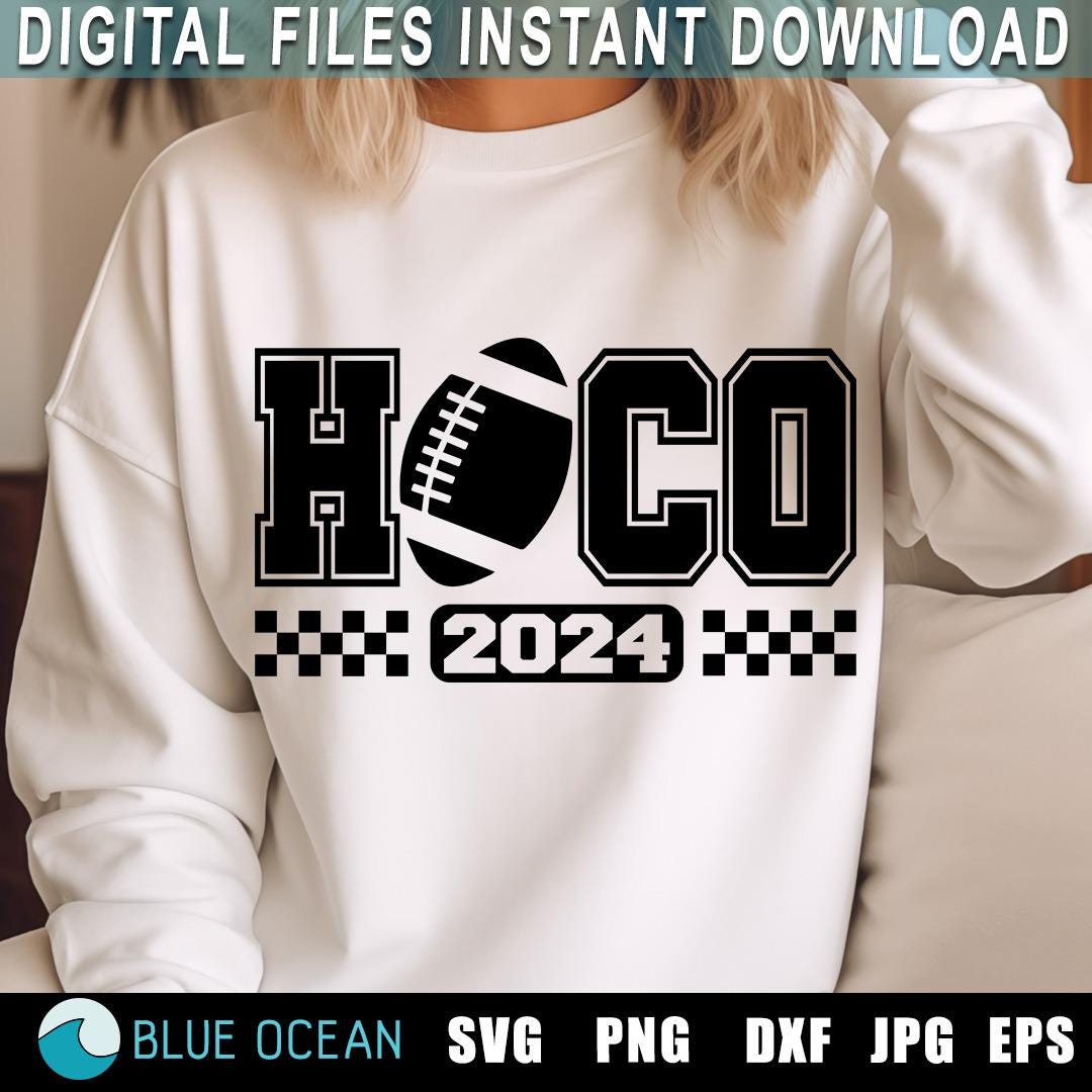 Homecoming 2024 SVG, Homecoming Football, HOCO 2024 SVG, Hoco Shirt ...