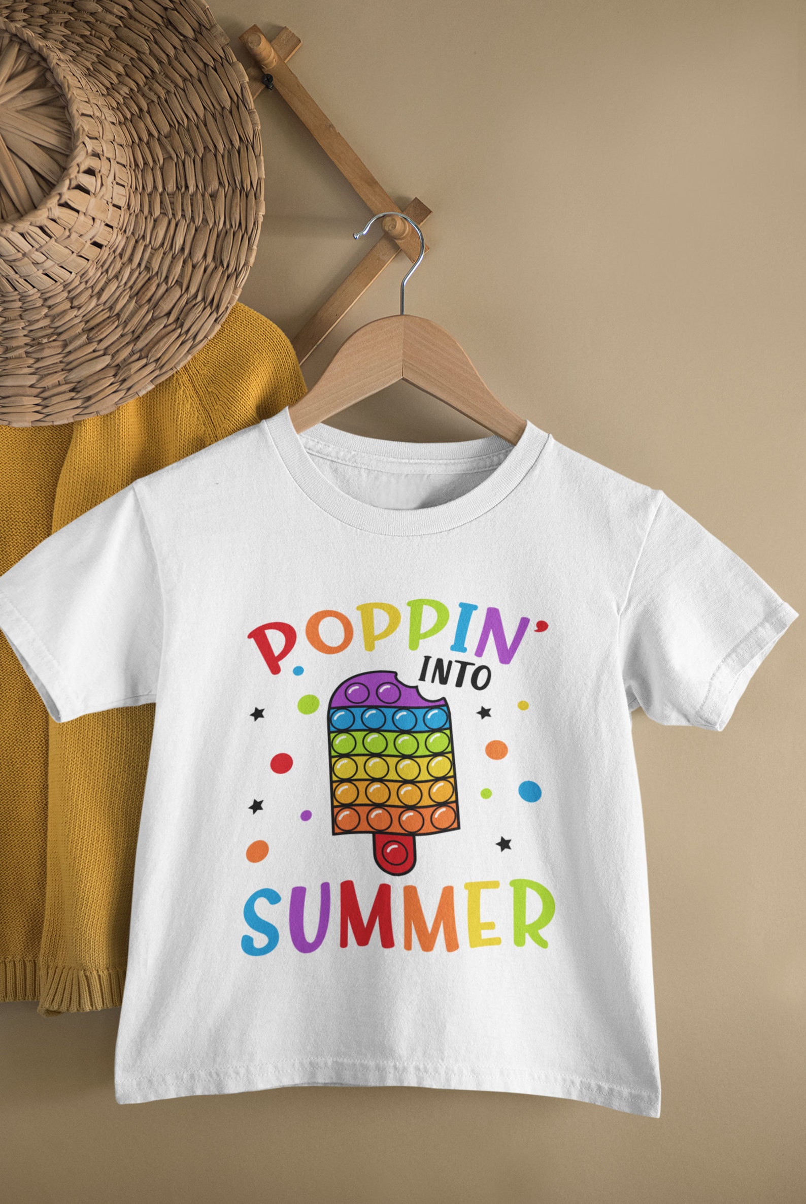 Poppin' Into Summer SVG, Poppin SVG, Summer Kids Svg, School's Out for ...