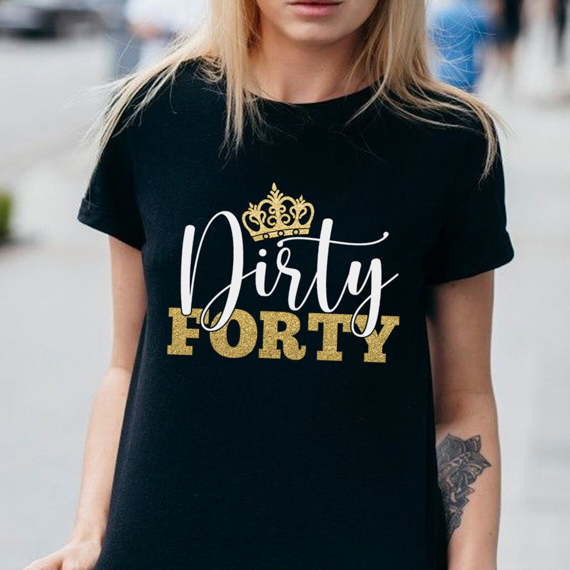 Dirty Forty SVG 40th Birthday SVG Birthday Dirty Forty Crew | Etsy
